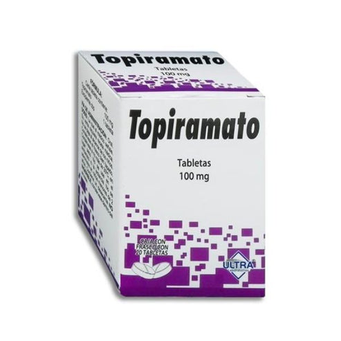 Topiramato 100 mg Caja con 20 Tabletas – Farmacia Sanorim