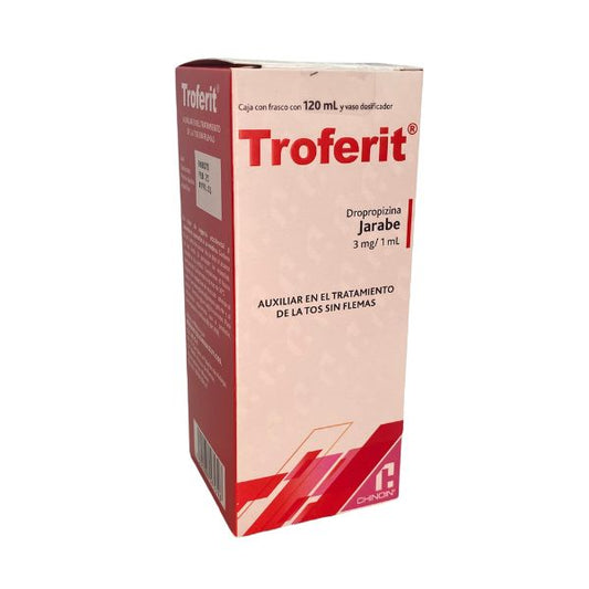 Troferit (Dropropizina) 3 mg /1 ml Frasco con 120 ml – Farmacia Sanorim