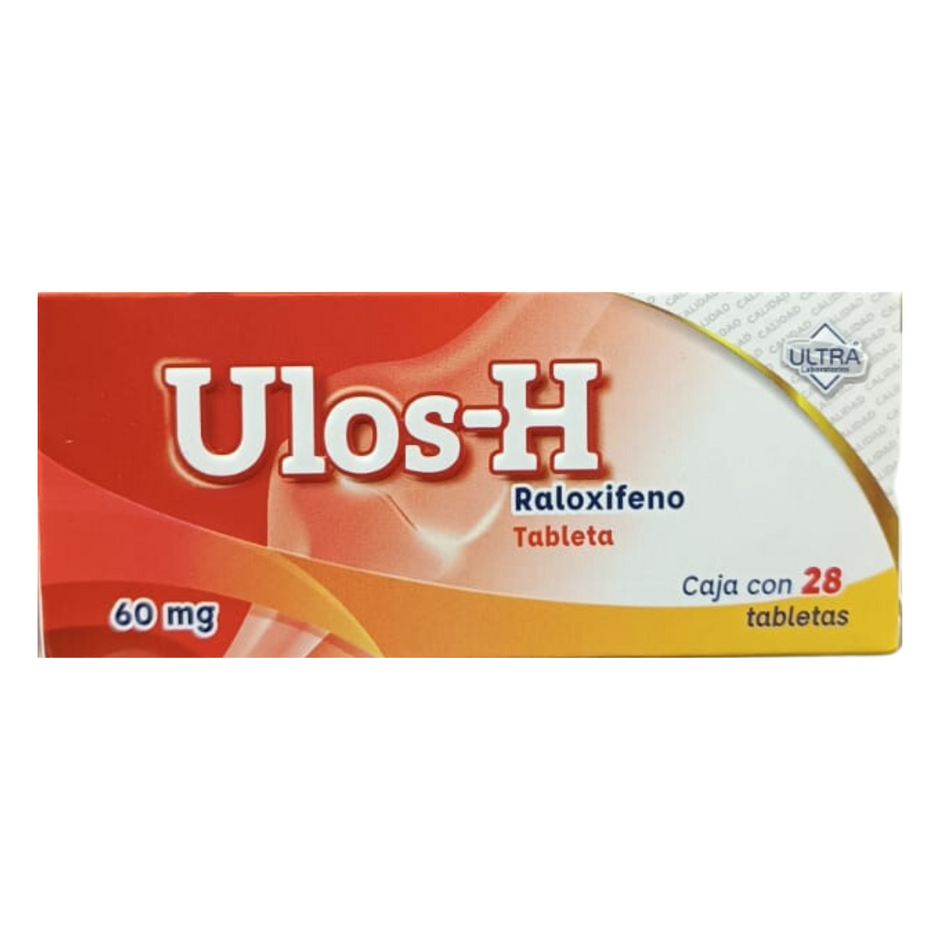 Ulos H Raloxifeno 60 mg 28 Tabletas – Farmacia Sanorim