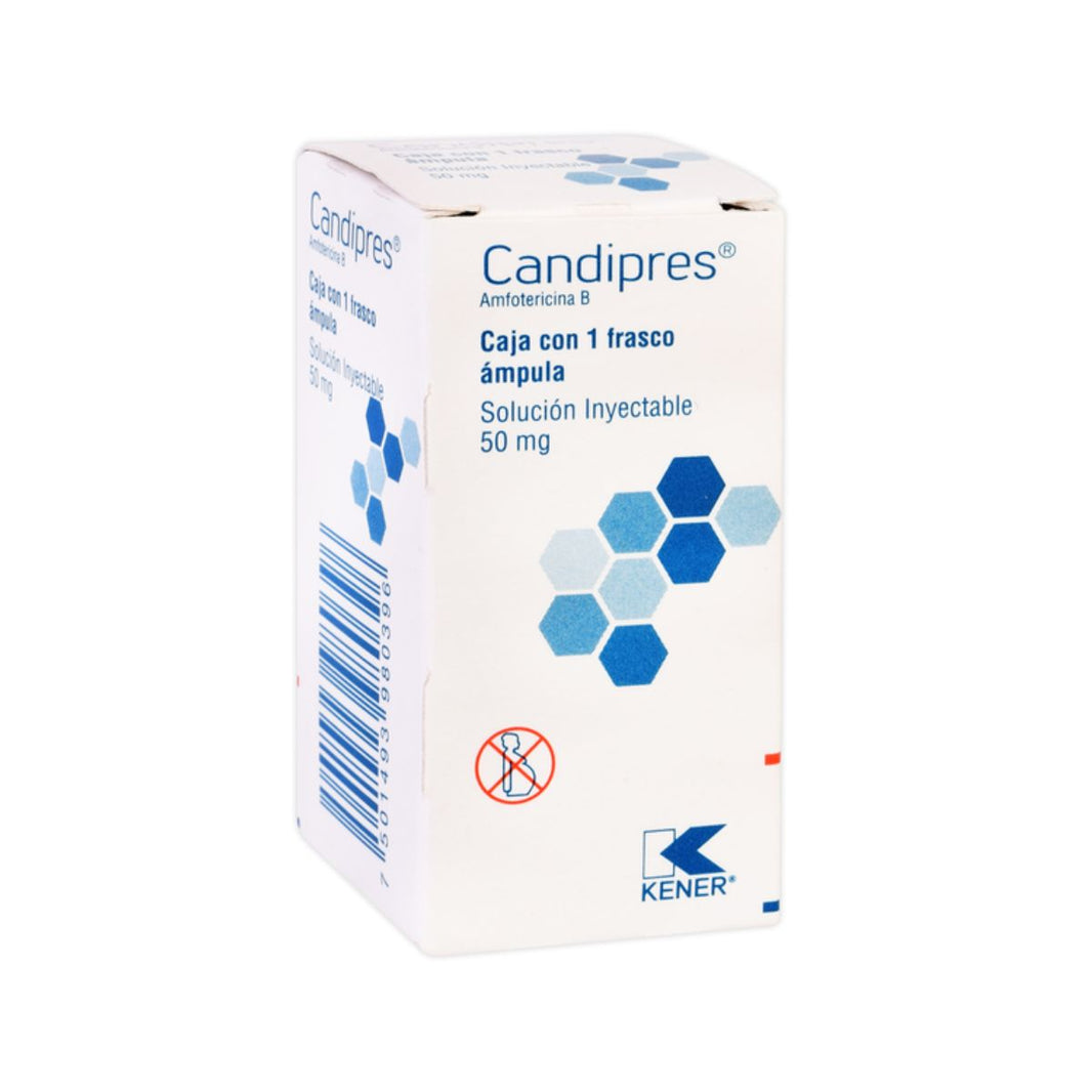 Candipress Amfotericina B 50 mg Caja con Frasco Ámpula Inyectable de 5 ...