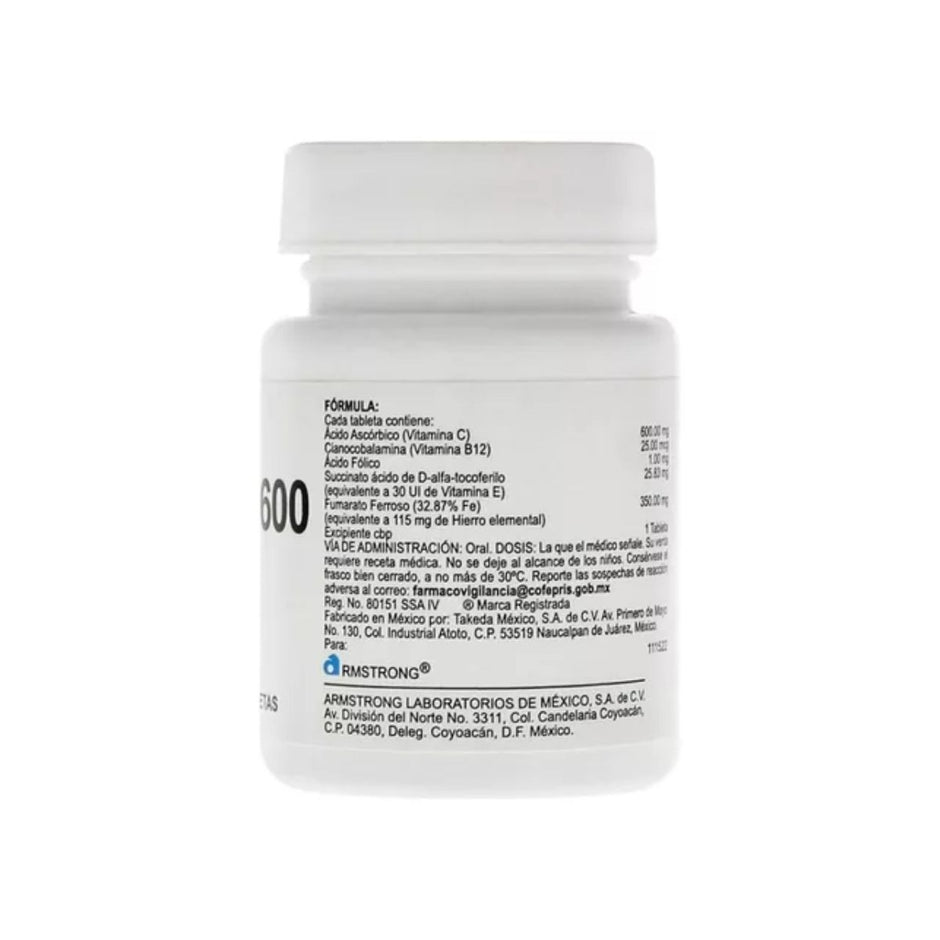 Autrin 600 Frasco con 36 Tabletas – Farmacia Sanorim