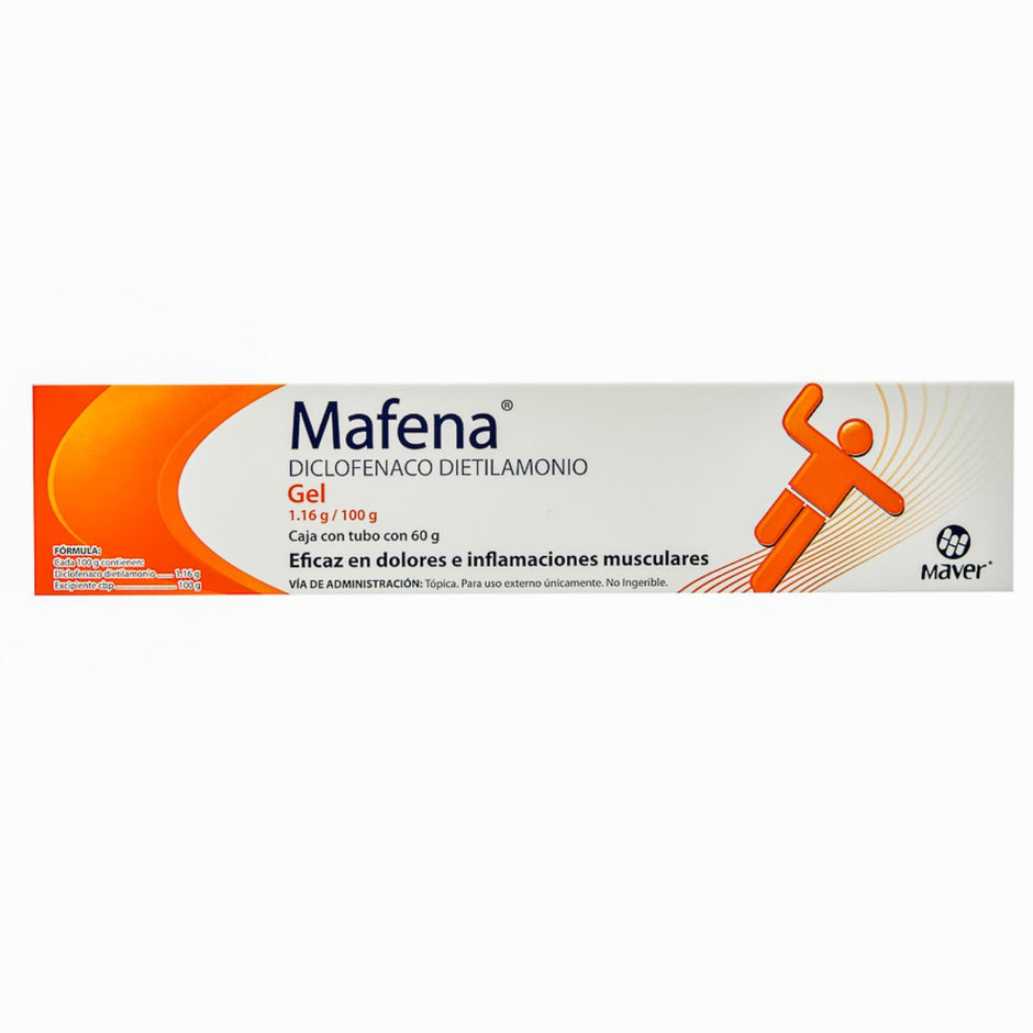 Mafena Diclofenaco Caja con Tubo con Gel 60 g – Farmacia Sanorim
