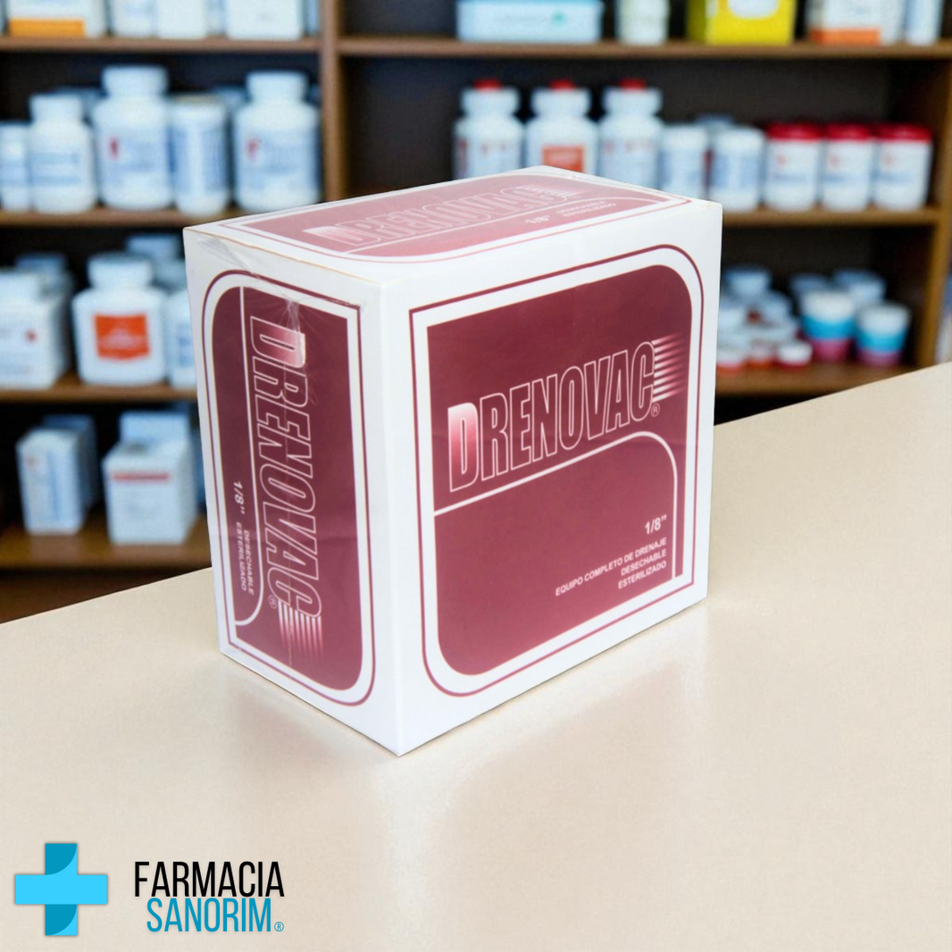 Drenovac 1/8" Equipo completo de drenaje Desechable Esterilizado ...