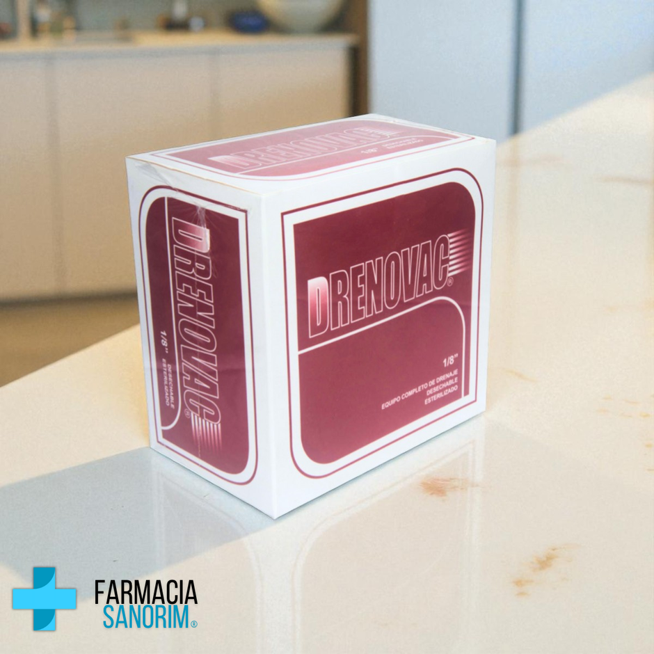 Drenovac 1/8" Equipo completo de drenaje Desechable Esterilizado ...