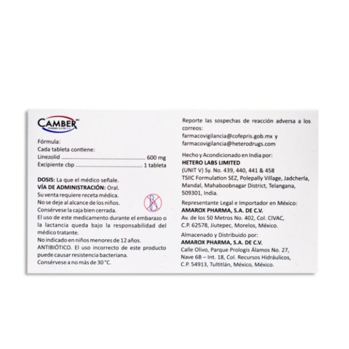 Dónde comprar Linezolid 600 mg caja con 10 tabletas | Linezolid 600 mg ...