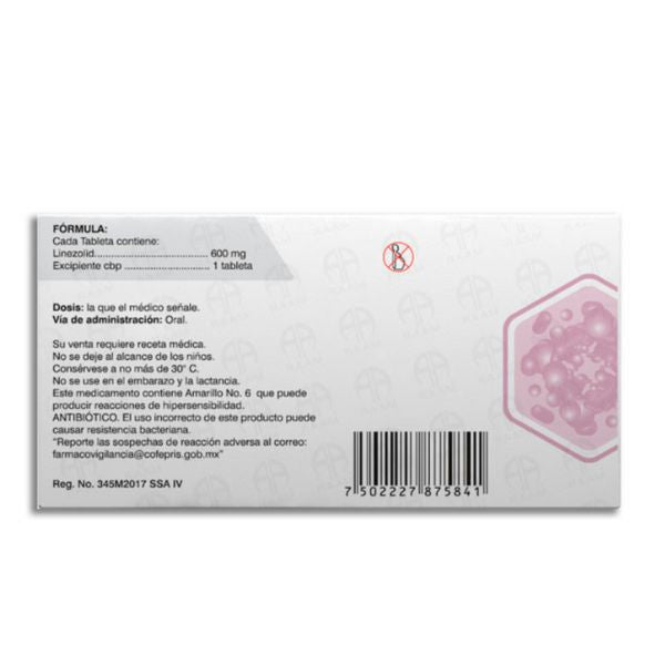 Rodimix (Linezolid) 600 mg Caja con 10 Tabletas – Farmacia Sanorim