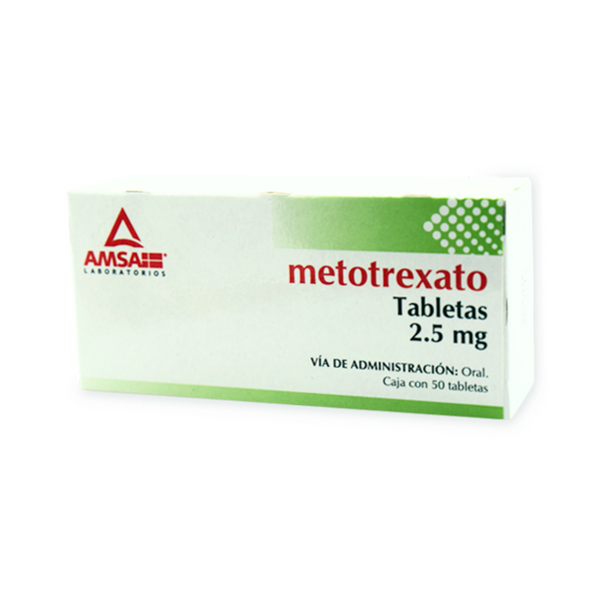 Metotrexato 2.5 Mg Caja Con 50 Tabletas – Farmacia Sanorim