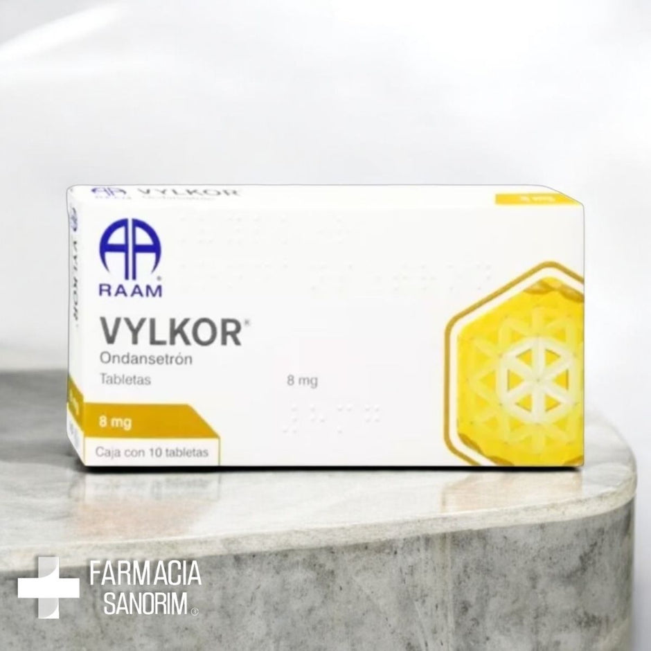 Vylkor (Ondansetrón) 8 mg Caja con 10 Tabletas | Donde comprar ...