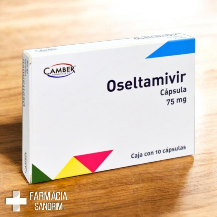 Oseltamivir 75 Mg Caja Con 10 Cápsulas Camber Pharma – Farmacia Sanorim
