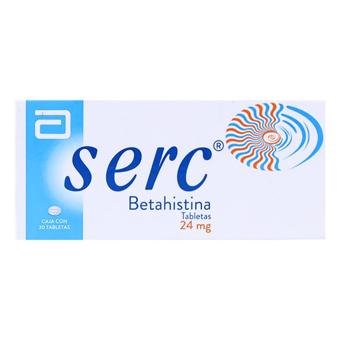 Serc Betahistina 24 mg Caja con 30 Tabletas – Farmacia Sanorim