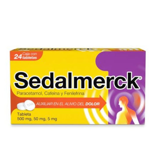 Sedalmerck Caja con 24 Tabletas – Farmacia Sanorim